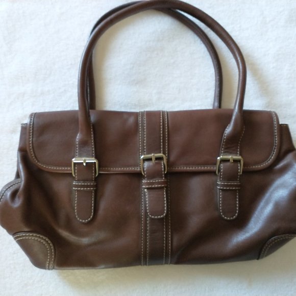Fossil | Bags | Vintage Fossil Leather Satchel | Poshmark